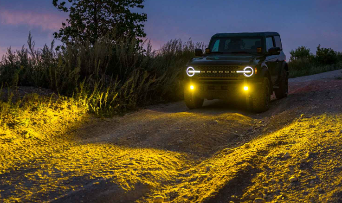 Diode Dynamics Bronco 2021-2023 SS3 LED POD MAX TYPE AS KIT YELLOW SAE ...