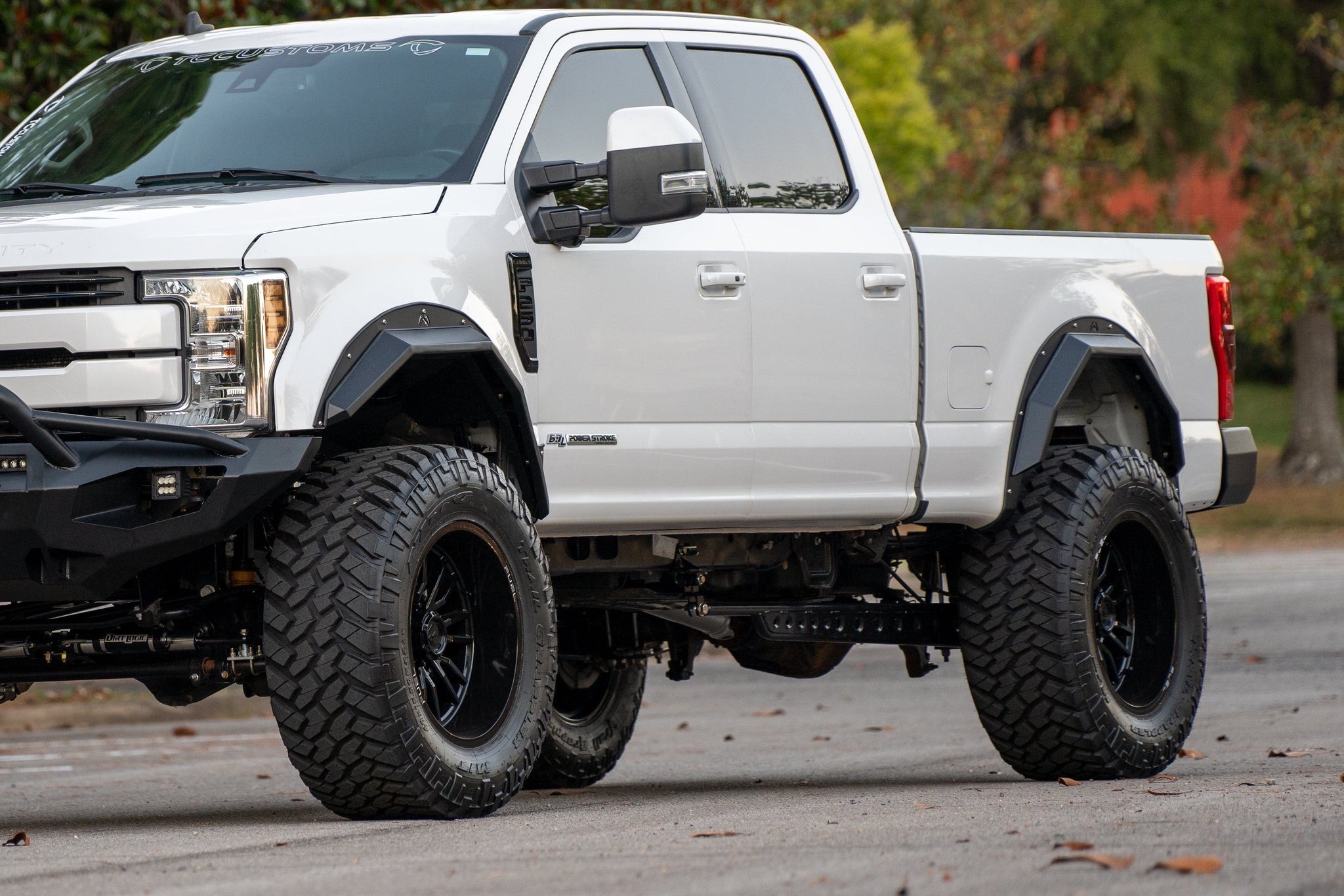 FabFours Fender Flare for Open Fender System - 2017-2022 F250/F350 ...