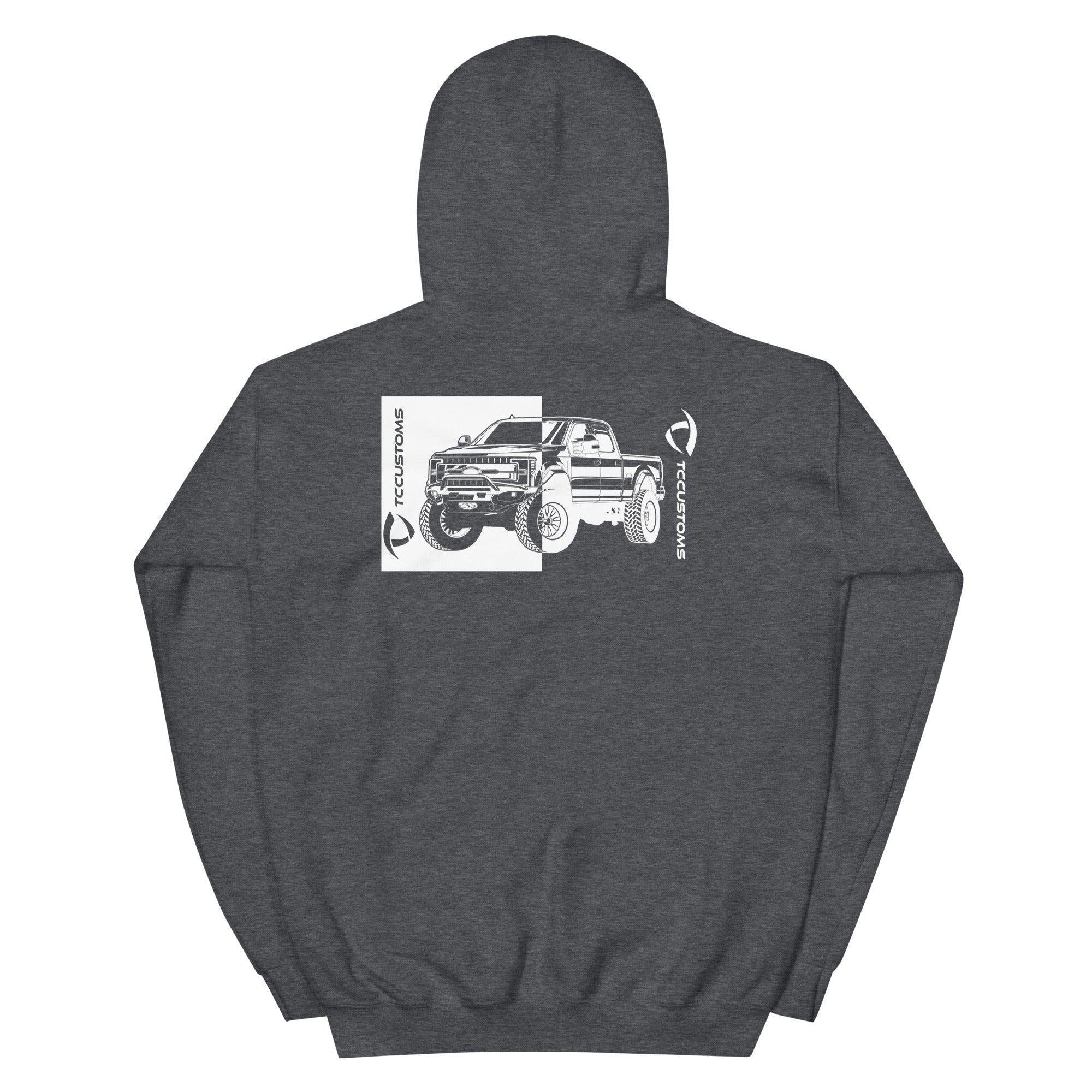 Two Faced F-250 Hoodie – TCcustoms.com