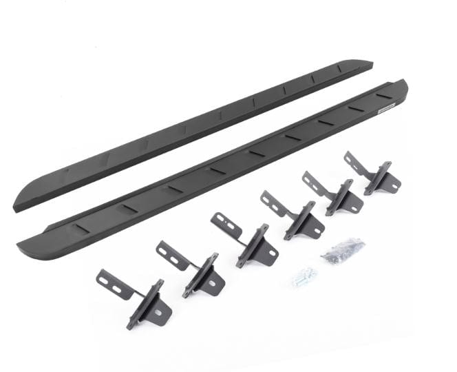 RB10 Slim Line Running Boards with Mounting Brackets Kit For 2021-2023 ...