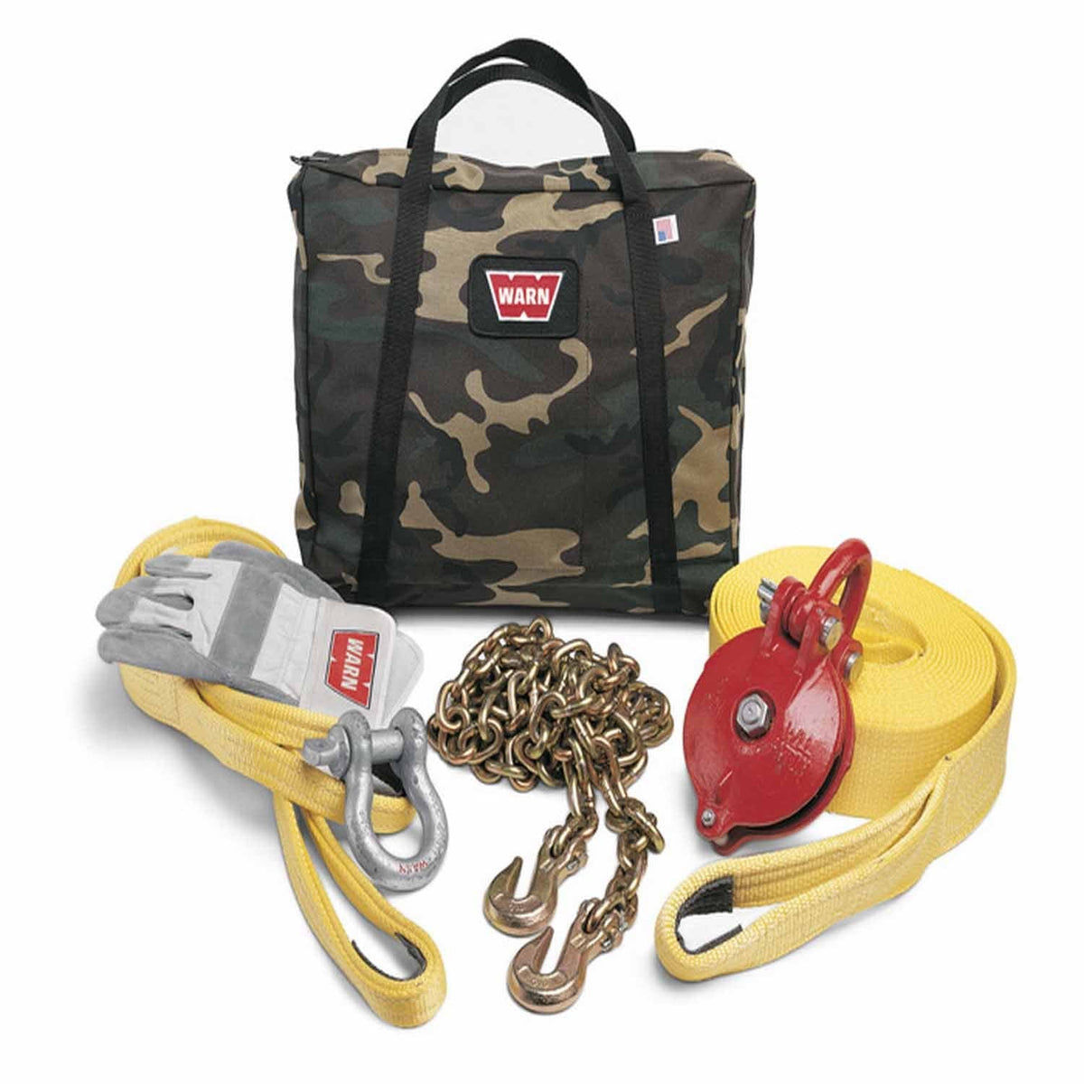 Warn 29460 With Snatch Block Tree Protector 3/4 Inch Shackle Strap Cha ...